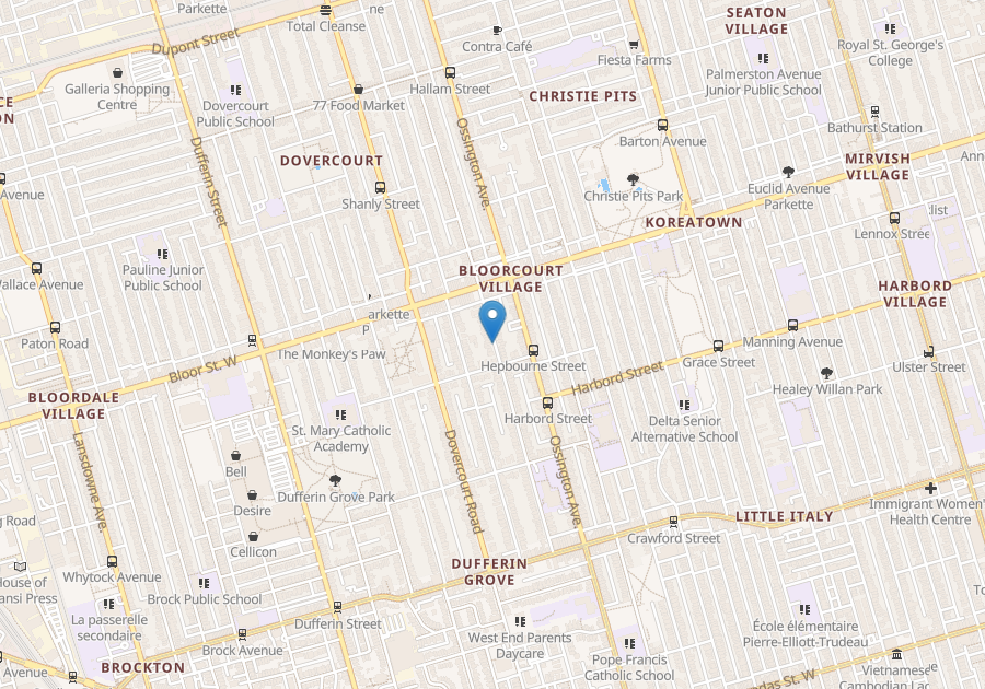 For rent: Bloor-Ossington Toronto, 3+ bdrm Viewit |74378